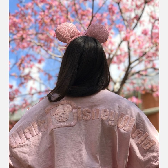 Disney | Tops | Disney Millennial Pink Spirit Jersey | Poshmark